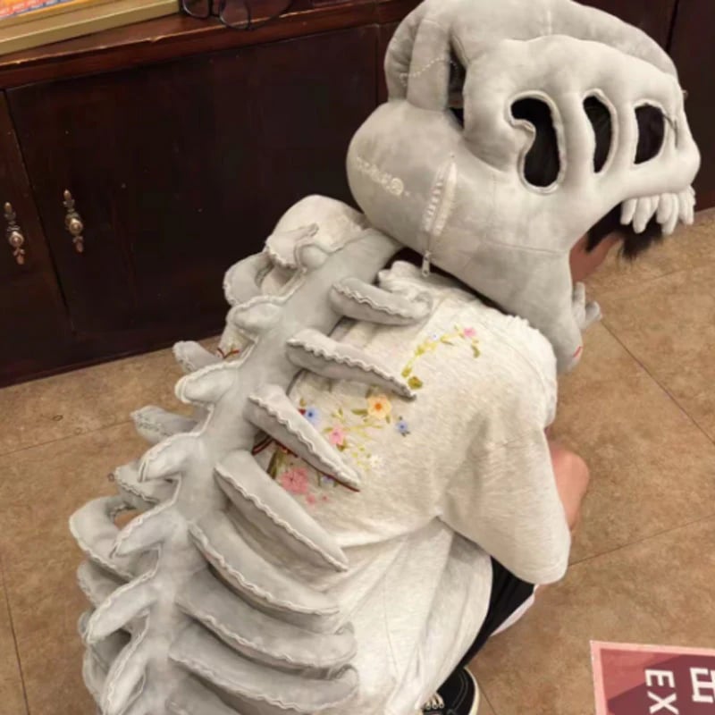 Realistic Dinosaur Skeleton Costume Set – TraceGift